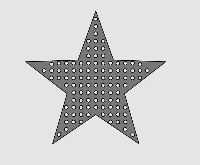 10 Stars / 6 Pack DXF File, Plasma Table Cut Ready - Etsy