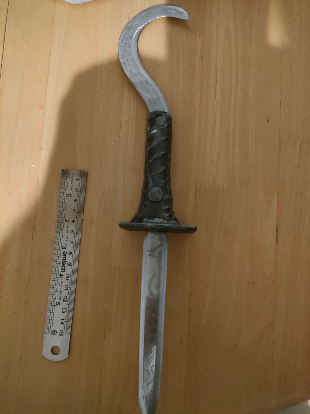 Hand Forged Hook and Dagger - Etsy