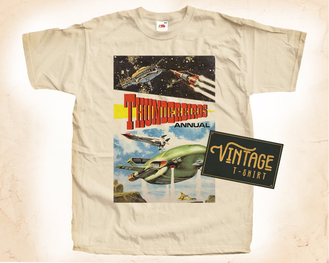 Thunderbirds V1 Movie Poster T-shirt Natural Color for Men Digital ...