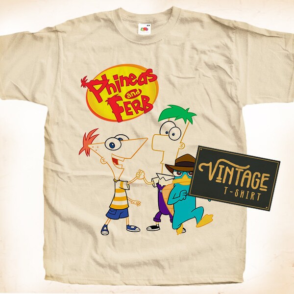 Phineas and Ferb T Shirt - Etsy