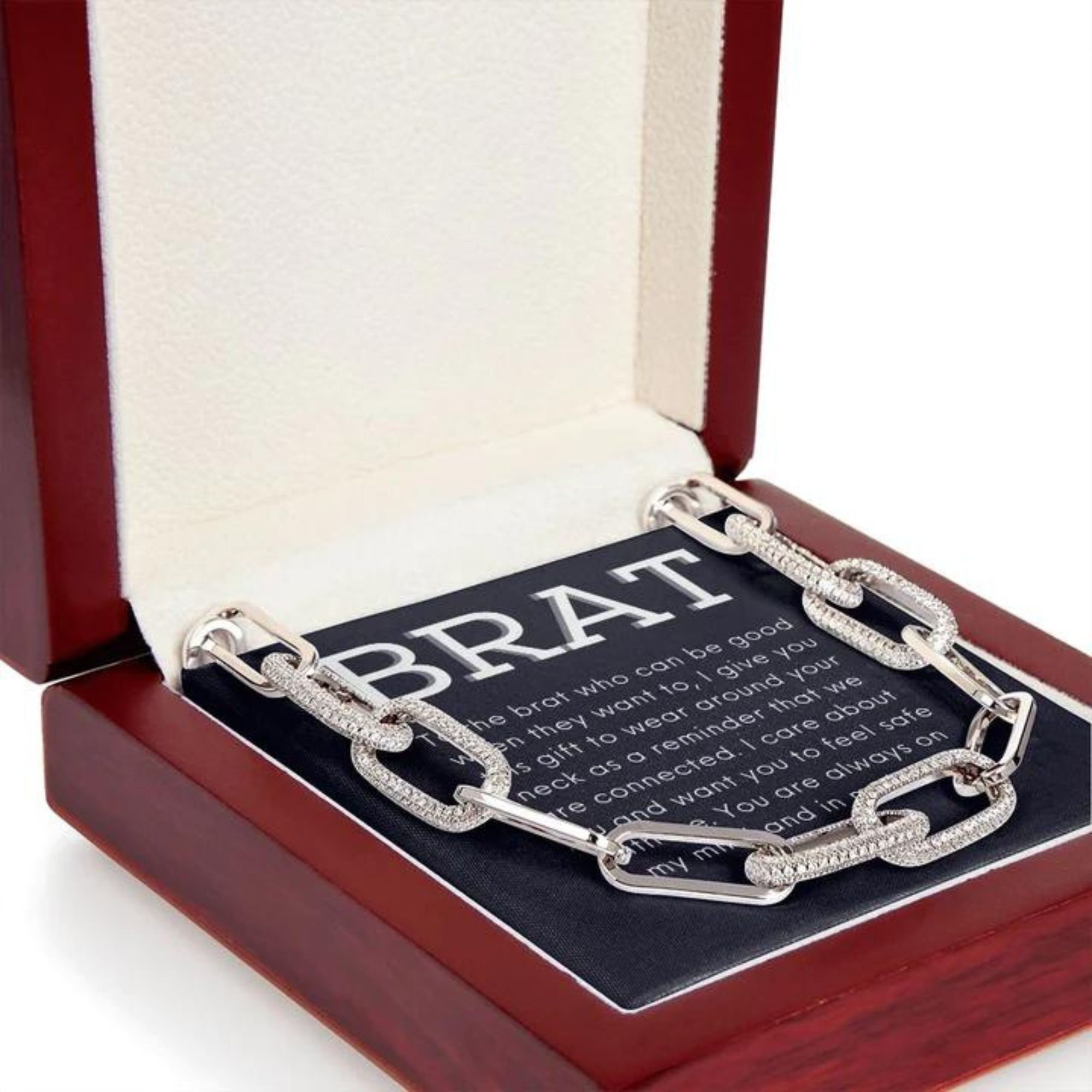 Brat Chain Necklace, DDGL, Daddy Kink, Age Play, ABDL, Slave, Naughty ...