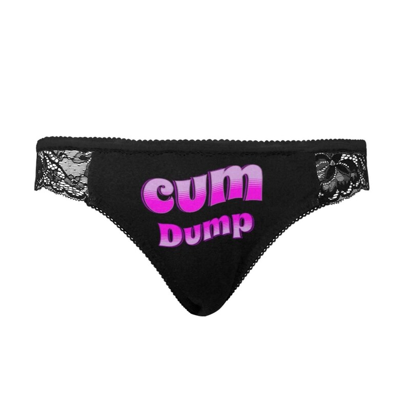 Cum Dump Lace Panties Cum Fetish Panties Hotwife Lingerie Etsy