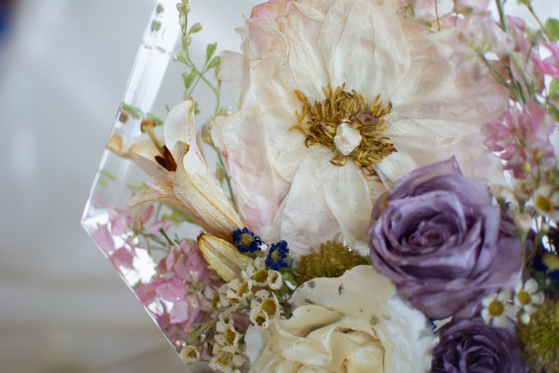 Custom Resin Flower Preservation - Etsy