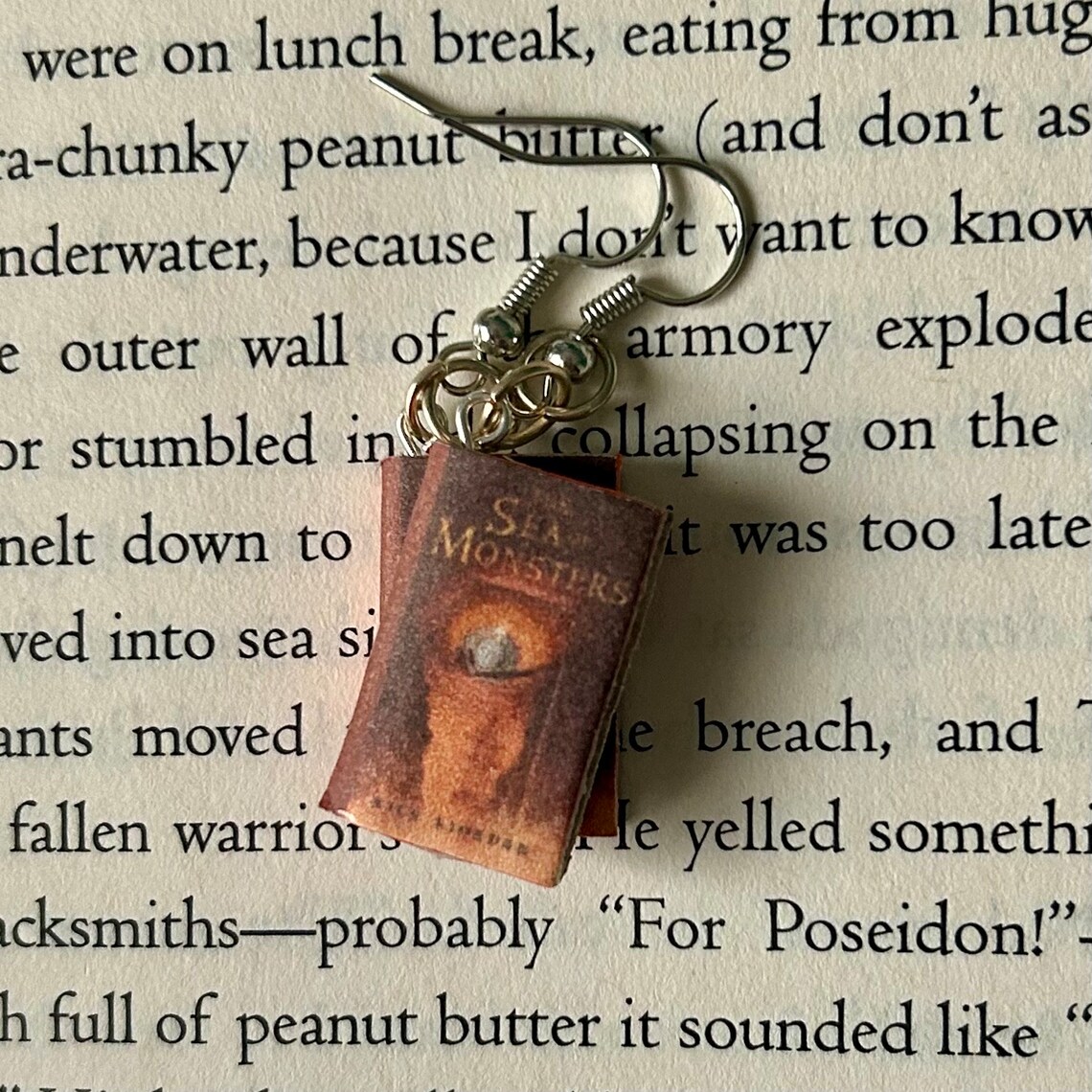 Percy Jackson and the Olympians Earrings - Etsy