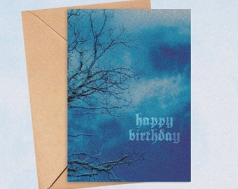 Gritty Birthday Card - Etsy