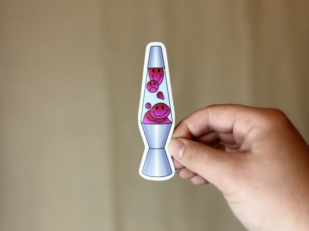 Lava Lamp | Waterproof Sticker for Water Bottle Sticker Laptop Sticker ...