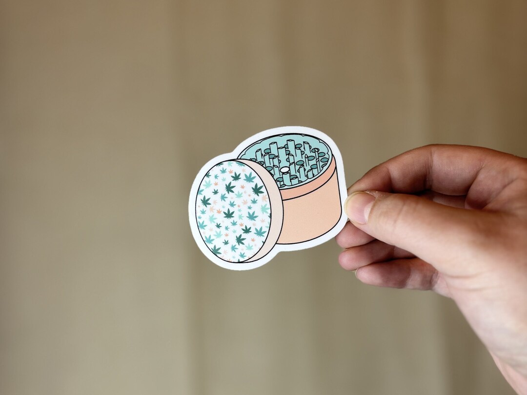 Grinder Waterproof Sticker for Water Bottle Sticker Laptop Sticker ...