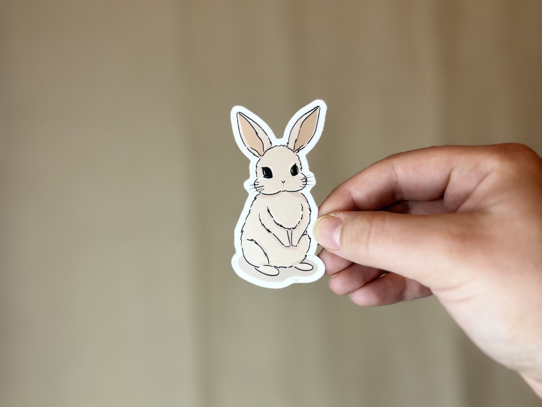 Bun Bun bunny Waterproof Sticker for Water Bottle Sticker Laptop ...