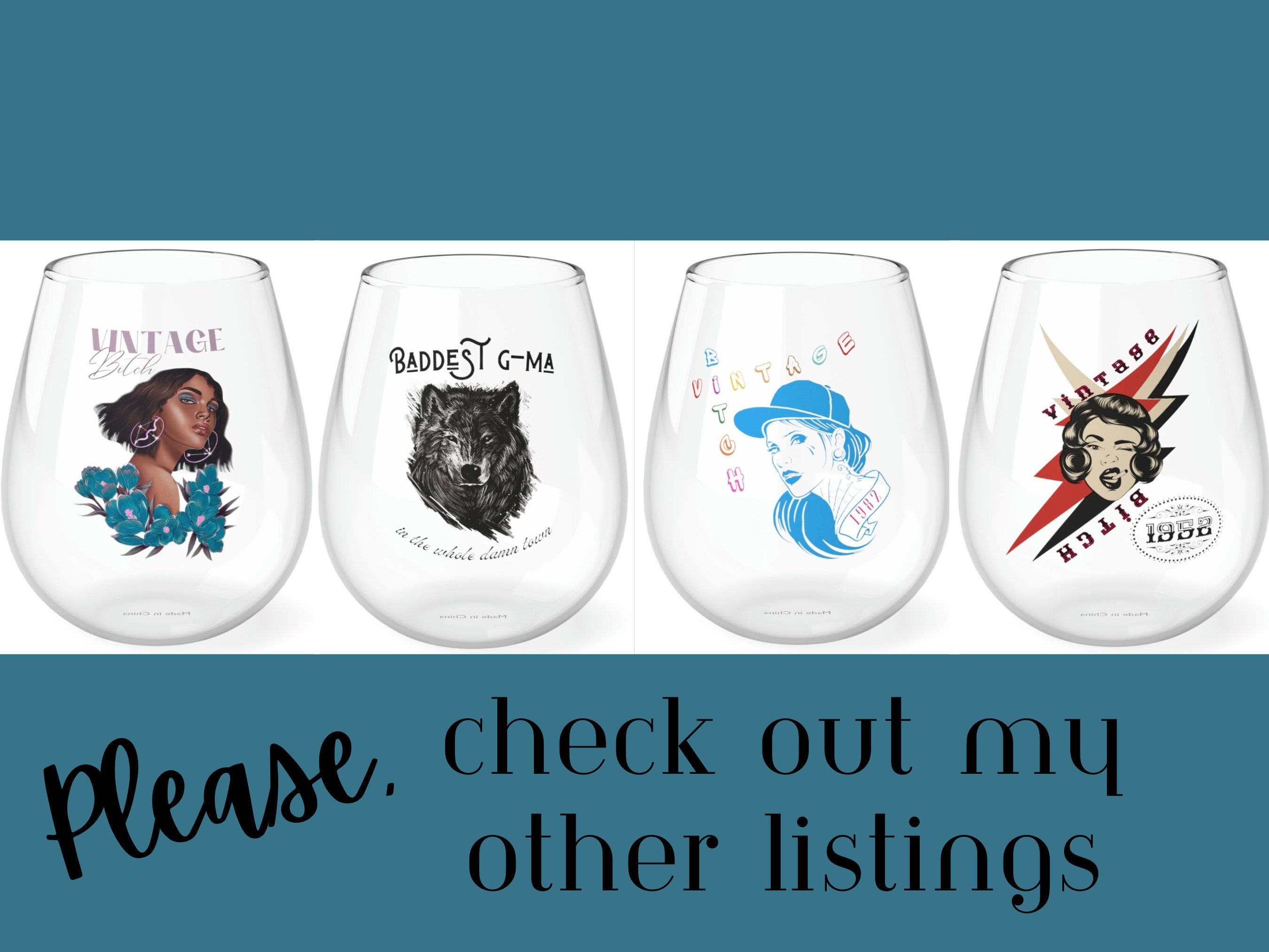 Badass Beth Dutton Ranch Stemless Wine Glass, 11.75oz - Etsy