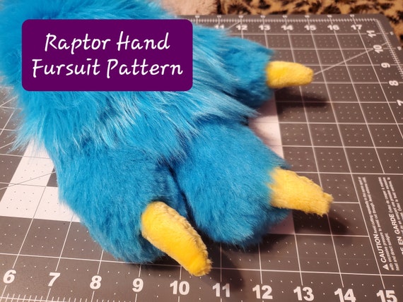 Raptor Hand Fursuit Pattern - Etsy