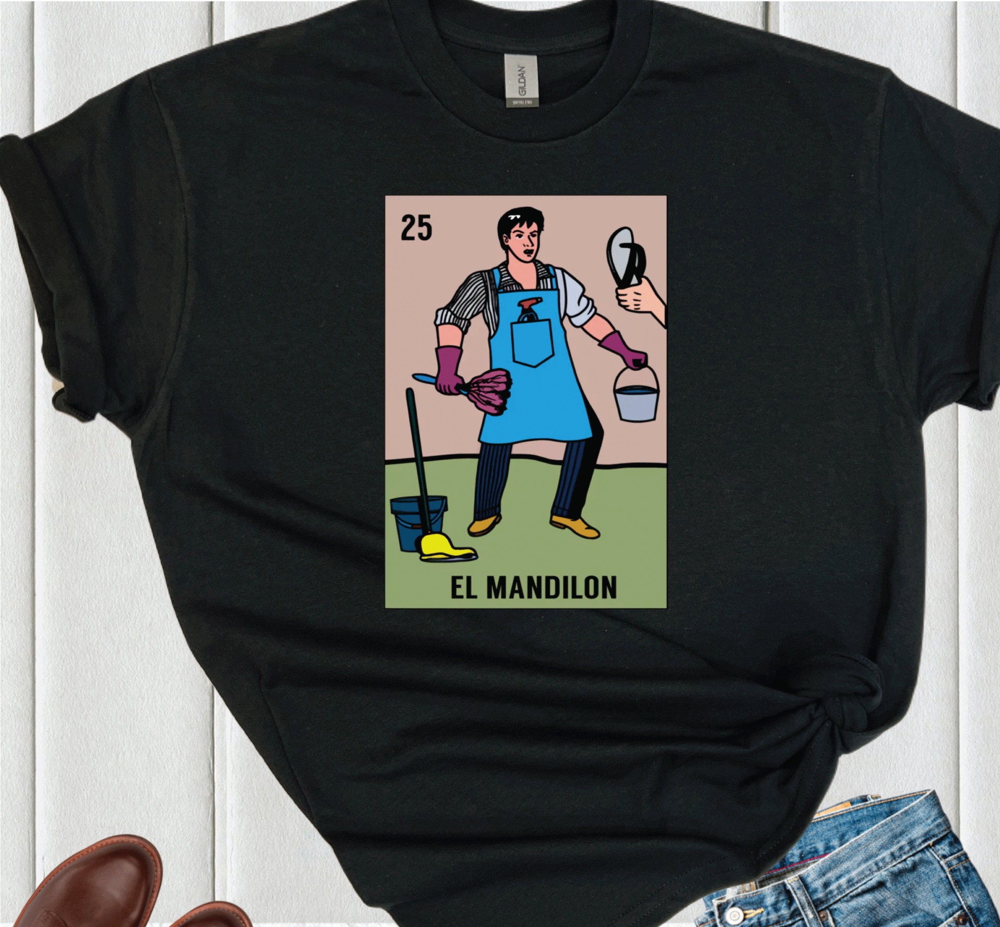 El Mandilon and La Toxica Couple T-shirt Funny Couple Shirts - Etsy