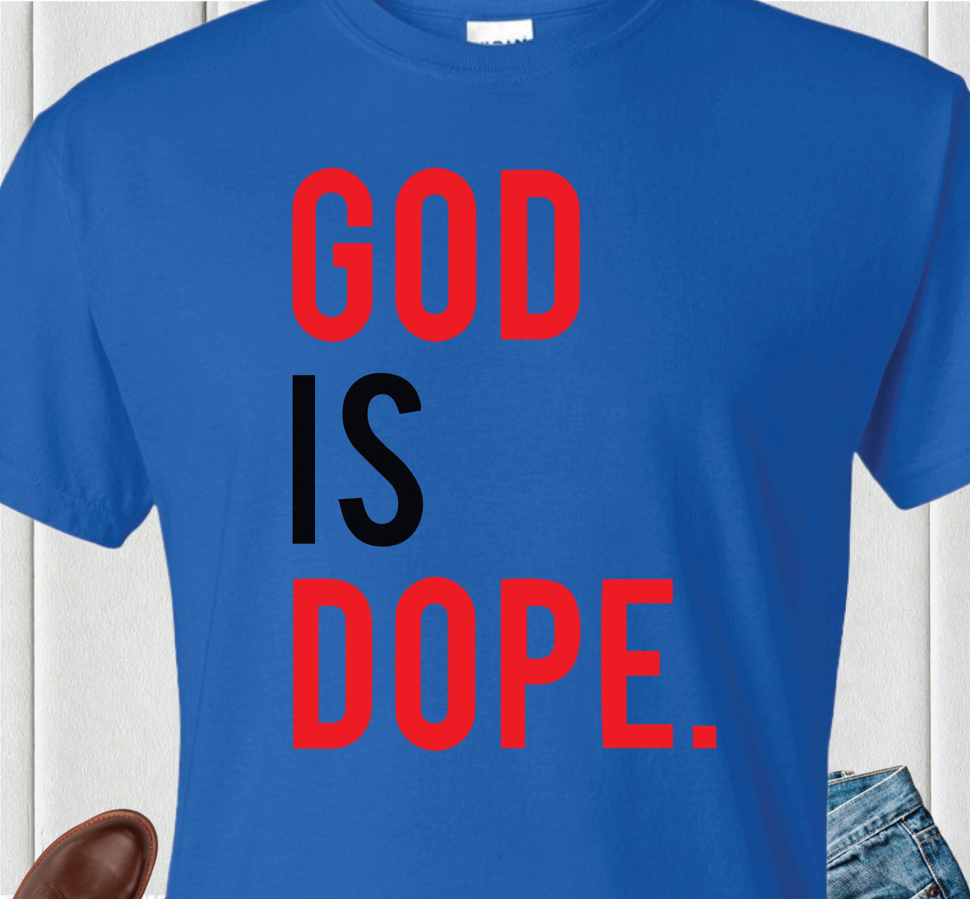 God is Dope T Shirt God is Dope Design Tee - Etsy