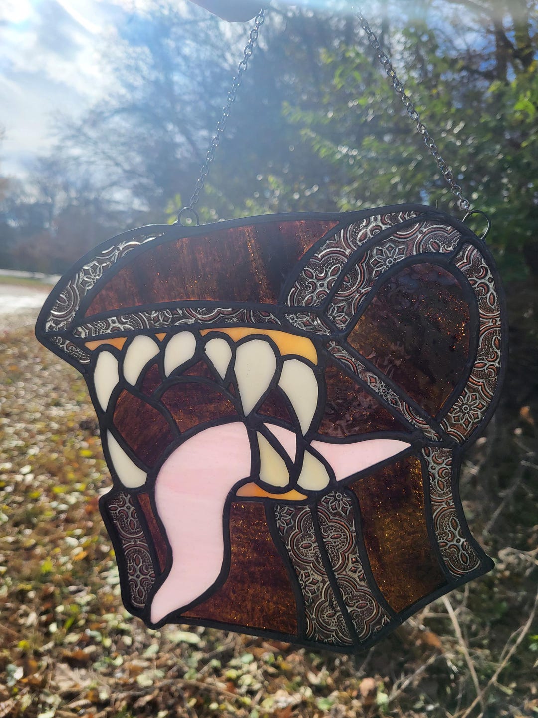 Stained Glass Mimic Monster - Etsy