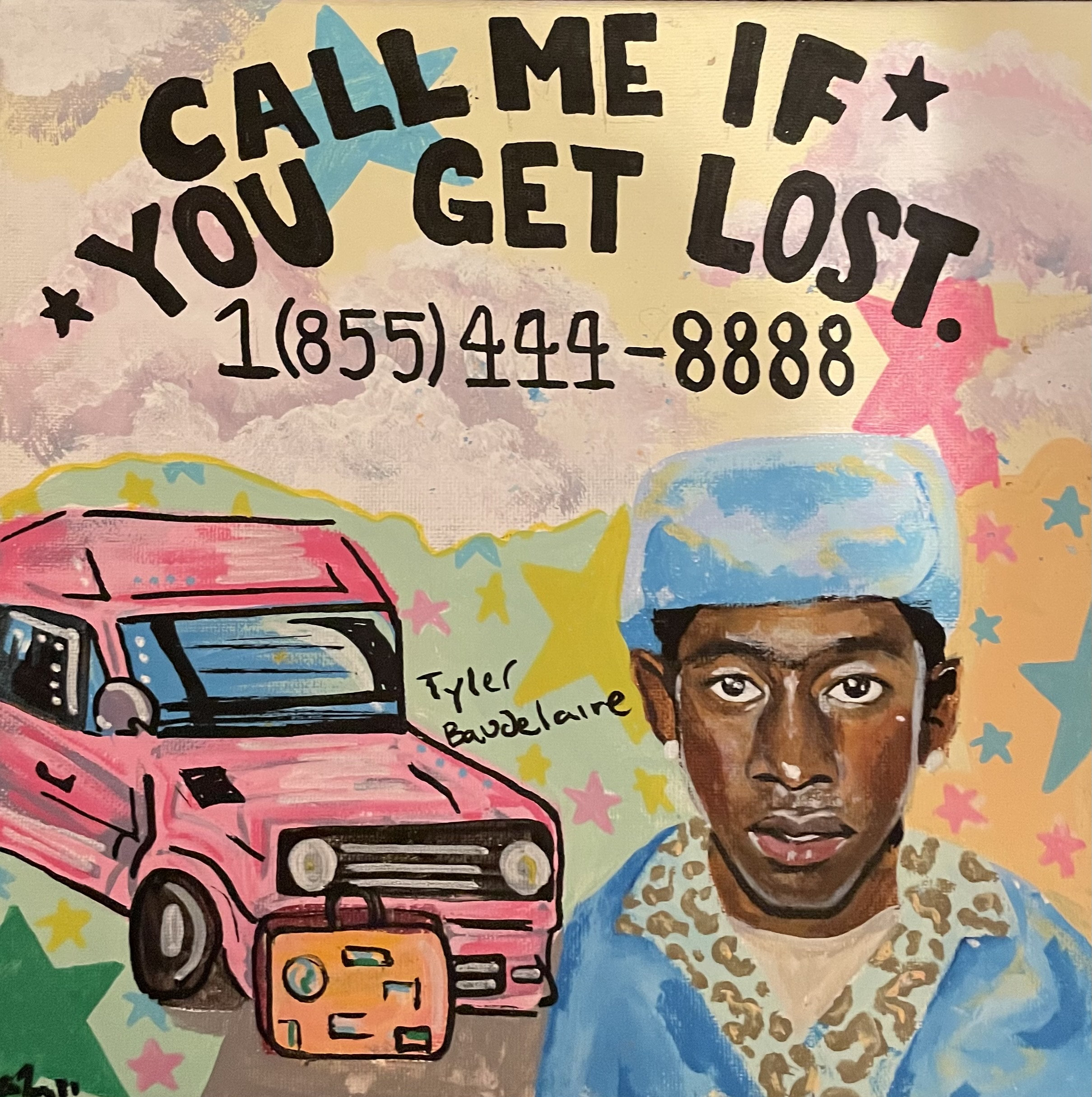 Tyler, the Creator Painting - Etsy