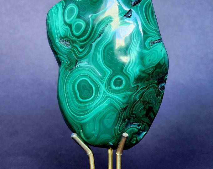 MALACHITE With Very RARE PATTERN!!!! Polished Malachite Freeform - From ...