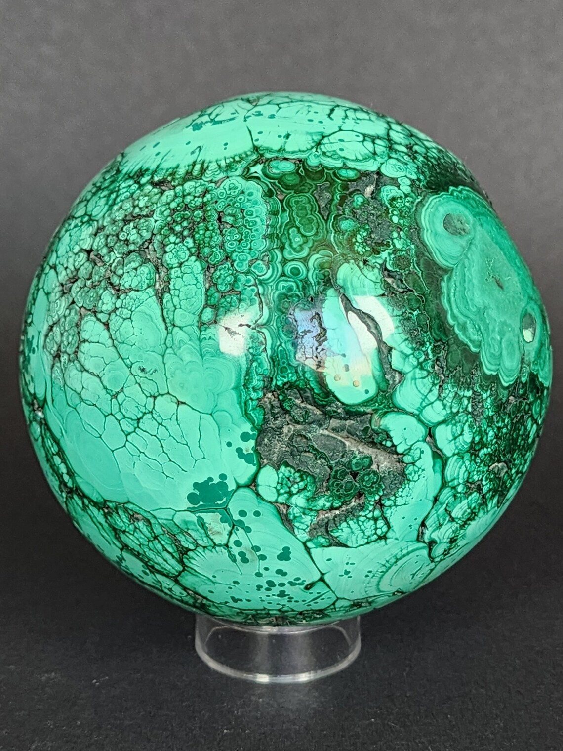 GORGEOUS MALACHITE SPHERE - Very Rare Sphere - Over 3 Pounds!!! - Etsy
