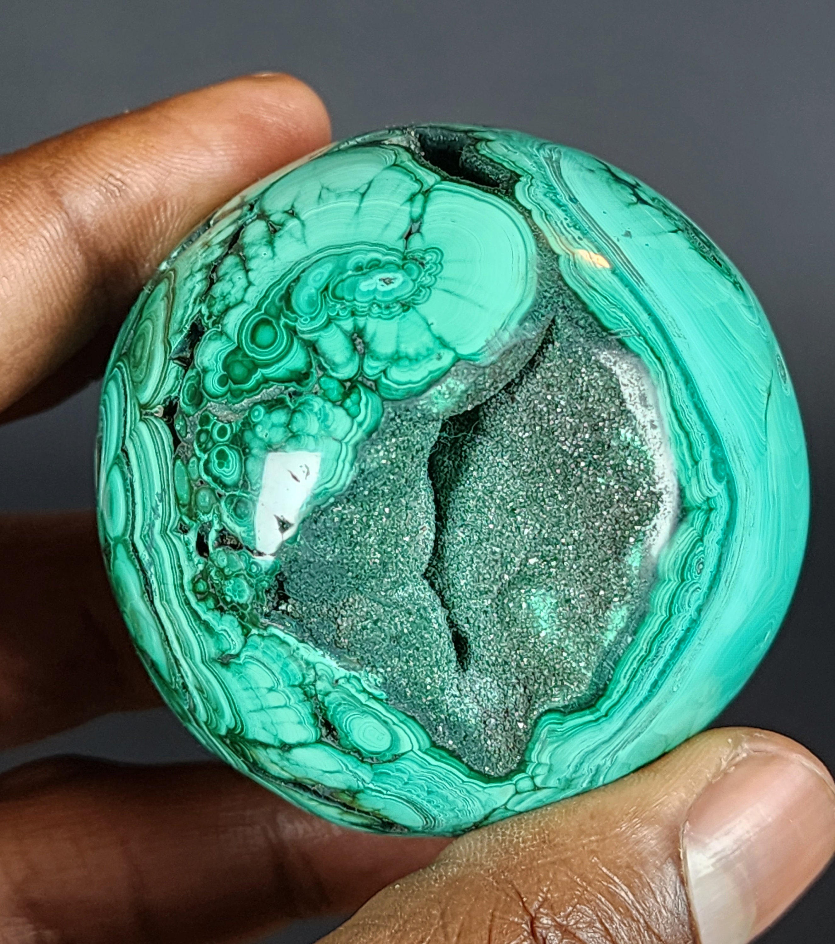 MALACHITE SPHERE - Rare Find!!!! - Etsy
