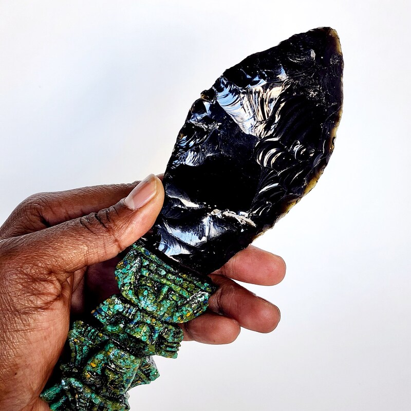 Obsidian Knife - Etsy