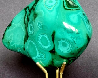 MALACHITE With Very RARE PATTERN Polished Malachite Freeform From ...