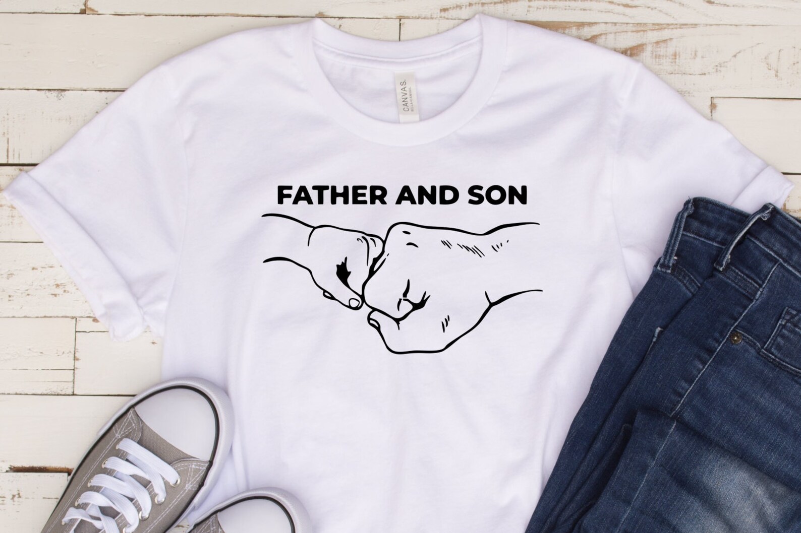 Father and Son Shirt, Fathers Day Gift Shirts, Dad Tees, Father and Son ...