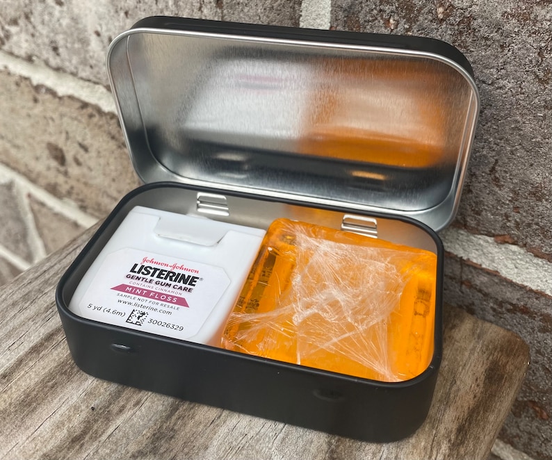 Band-aid Tin First Aid Tin Travel Tin Purse Tin Stash Tin - Etsy