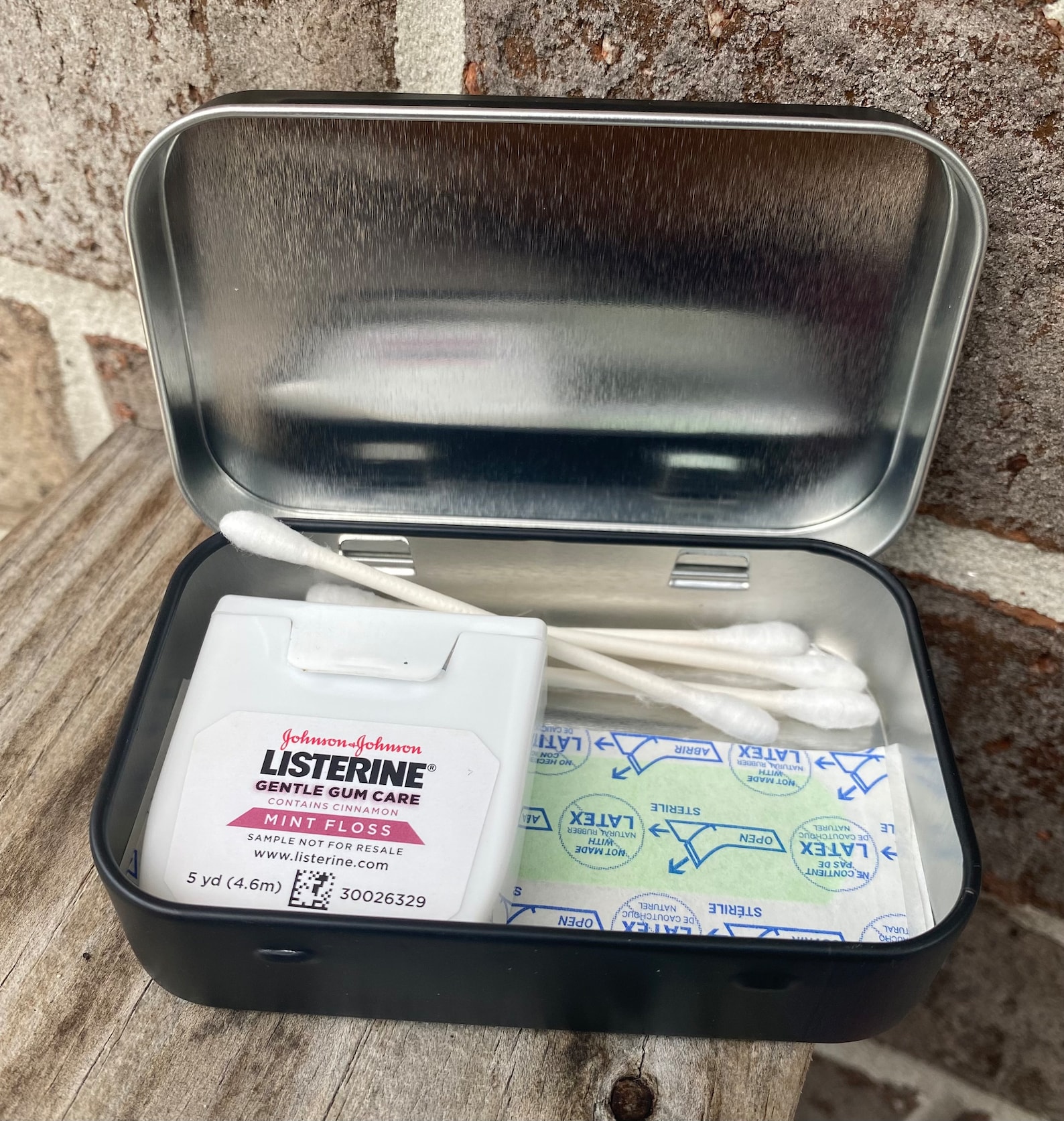 Band-aid Tin First Aid Tin Travel Tin Purse Tin Stash Tin - Etsy