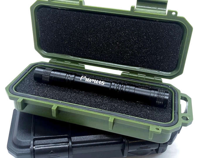 Custom Engraved Mini LED Pen Light, Aluminum Alloy, Gift With Optional ...