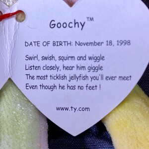 Goochy - the Collectible Beanie Jellyfish - Etsy