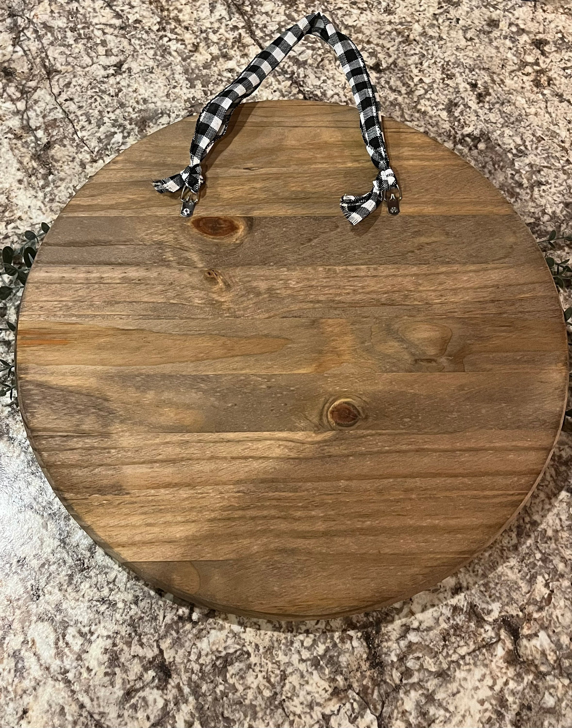 Wood Round Welcome Sign - Etsy