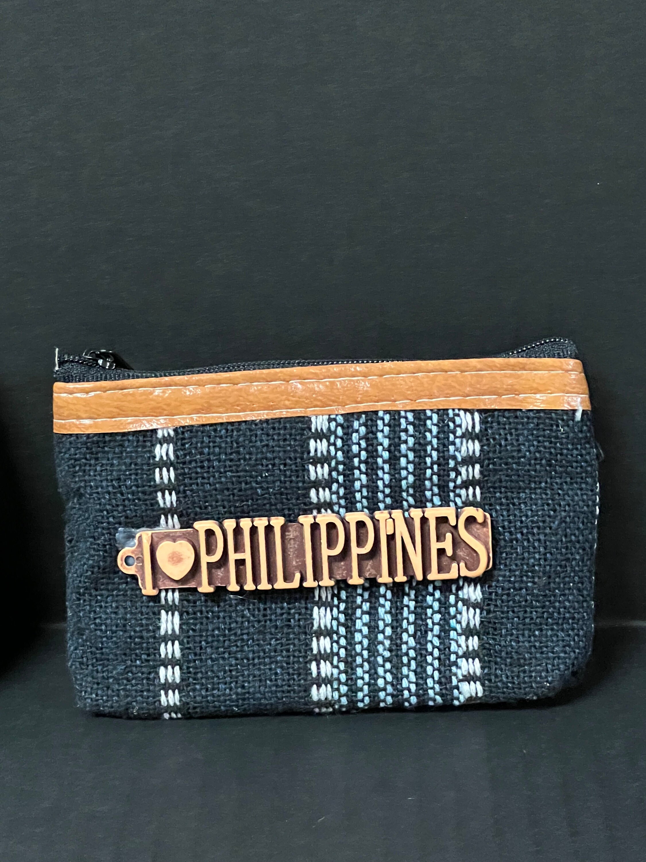 Authentic Philippine Handwoven Soft Abaca Fabric Womens Casual Zippered ...