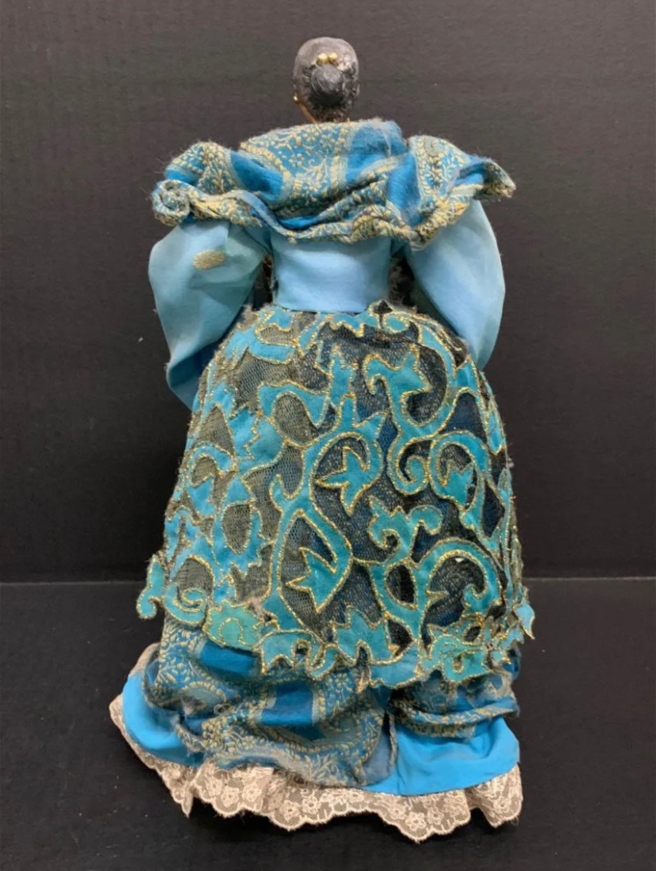 Authentic Philippine Doll With Classic Ethnic Textile/fabric Clothing ...