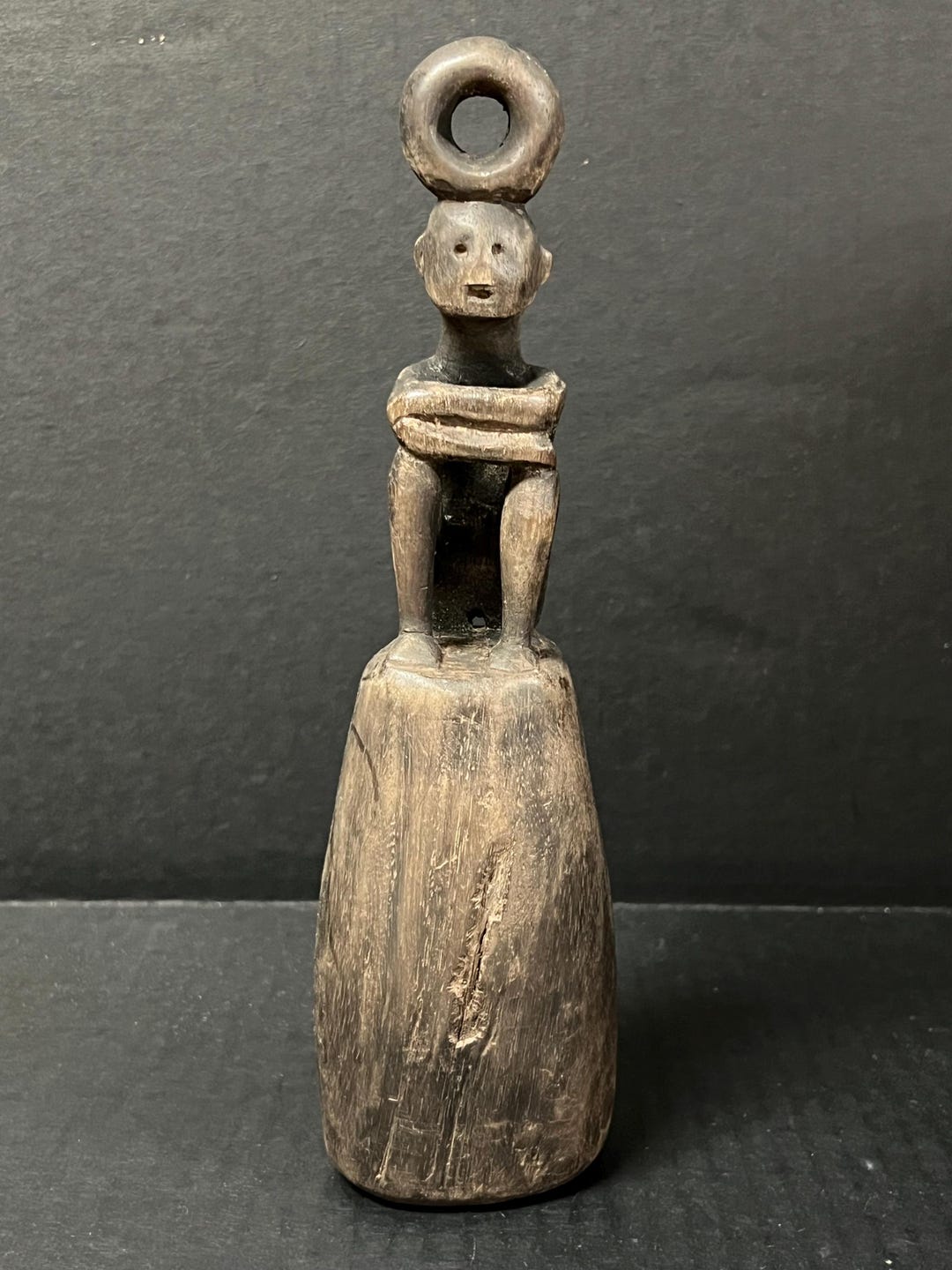 Philippine Ifugao Tribal Art Carved Wood Figurative Cooking Tools ...