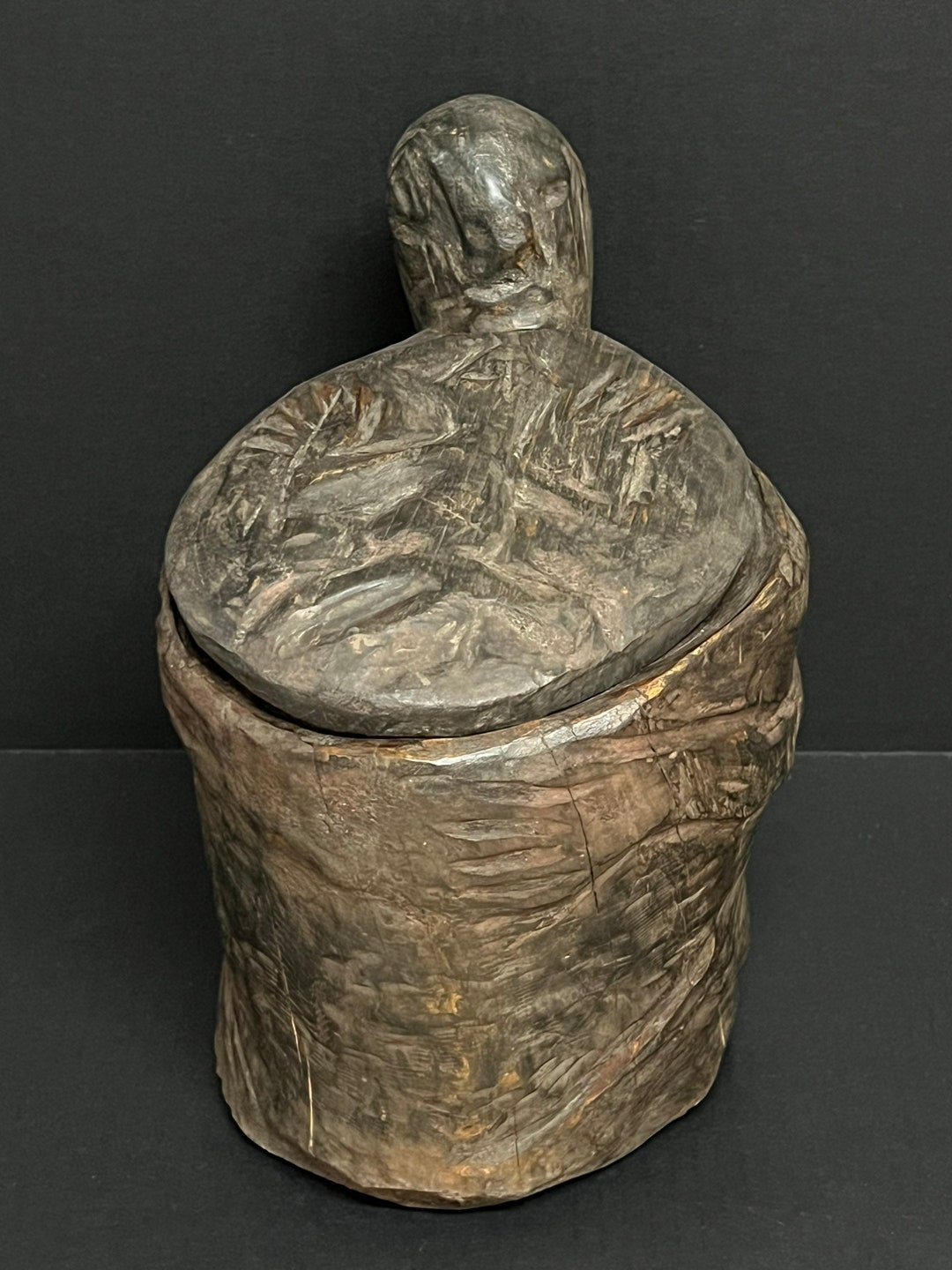 Philippine Ifugao Tribal Art Salted Meat Container With Face - Etsy