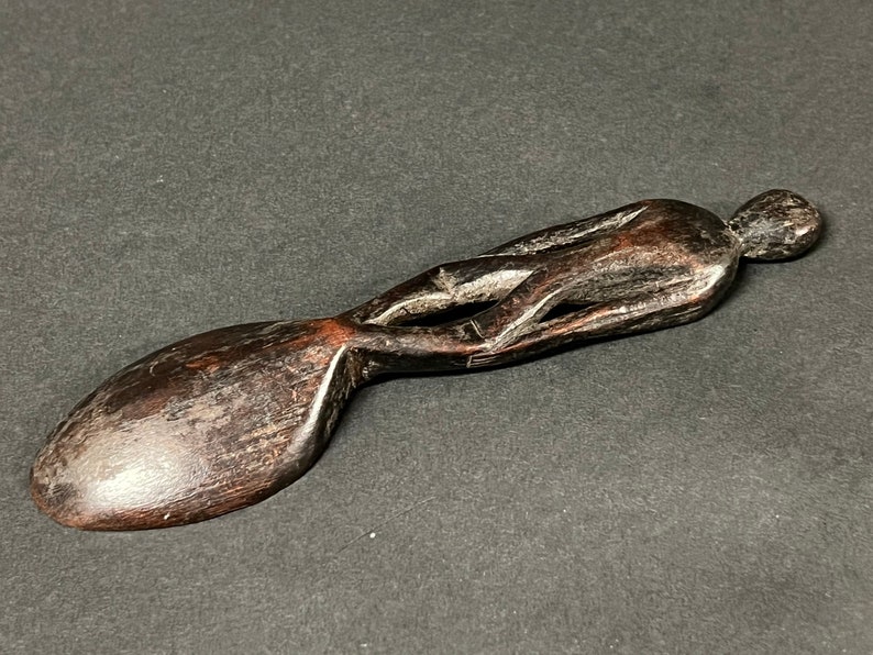 Philippine Ifugao Tribal Art Wooden Figural Spoon #B32 - Etsy