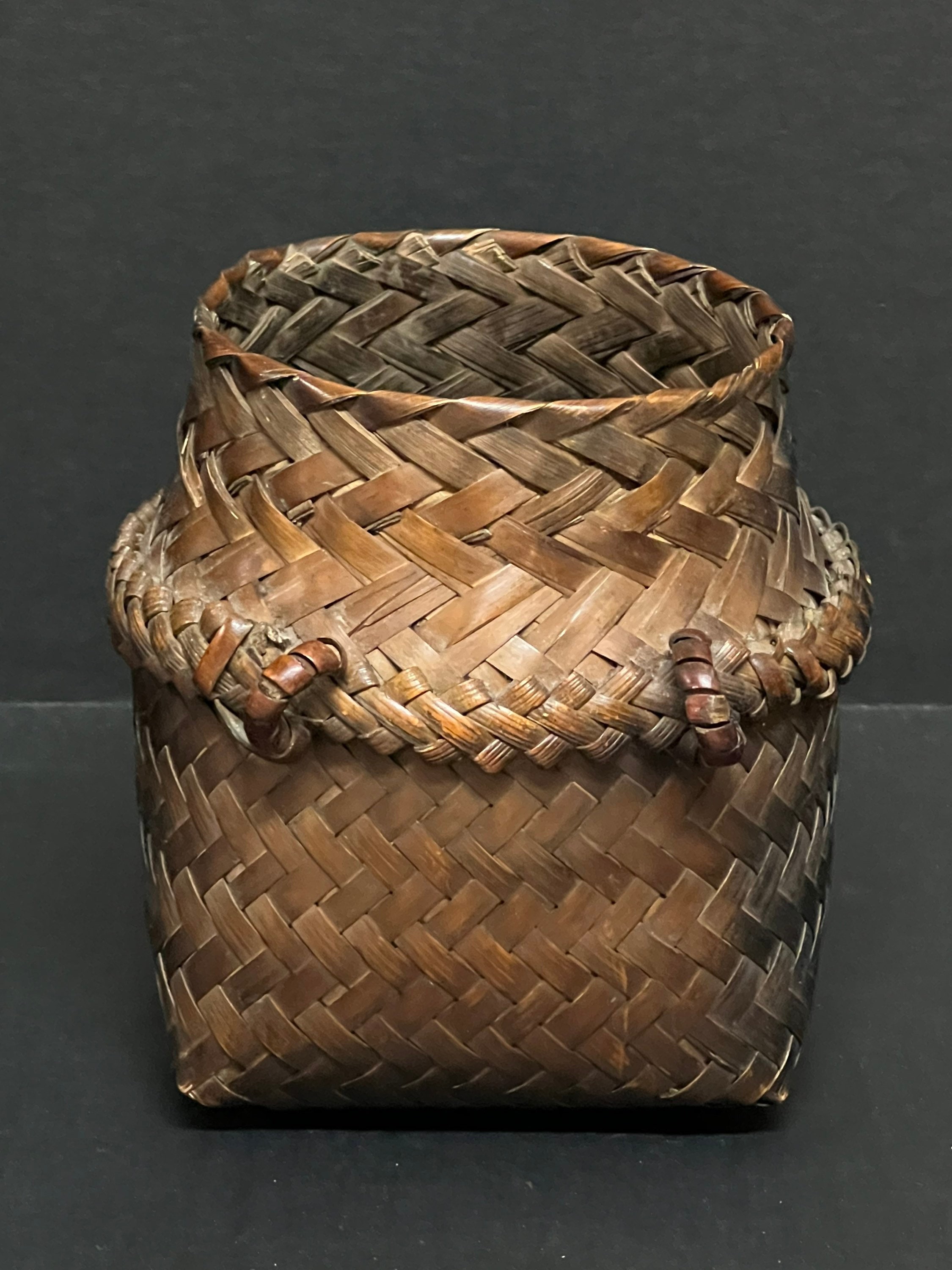 Philippine Ifugao Tribal Art Rattan Basket Central Cordillera Northern ...