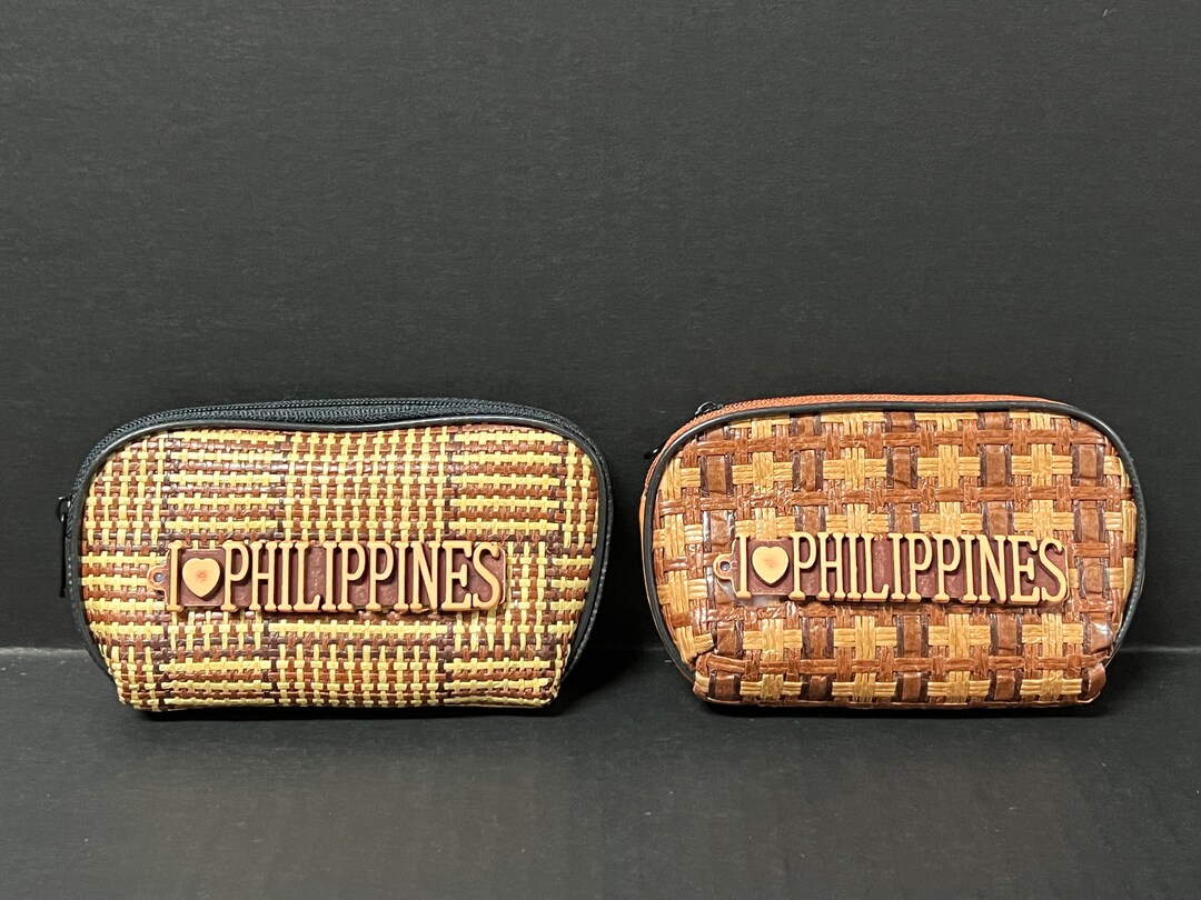 Authentic Philippine Handwoven Soft Abaca Fabric Womens Casual Zippered ...