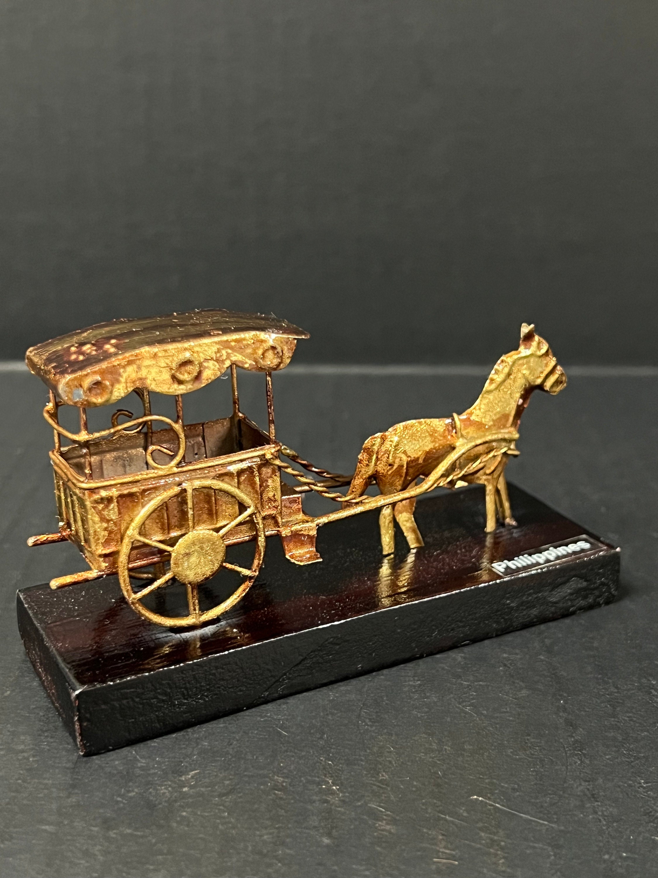 Authentic Philippine Handmade Die Cast Metal KALESA Sculpture - Etsy
