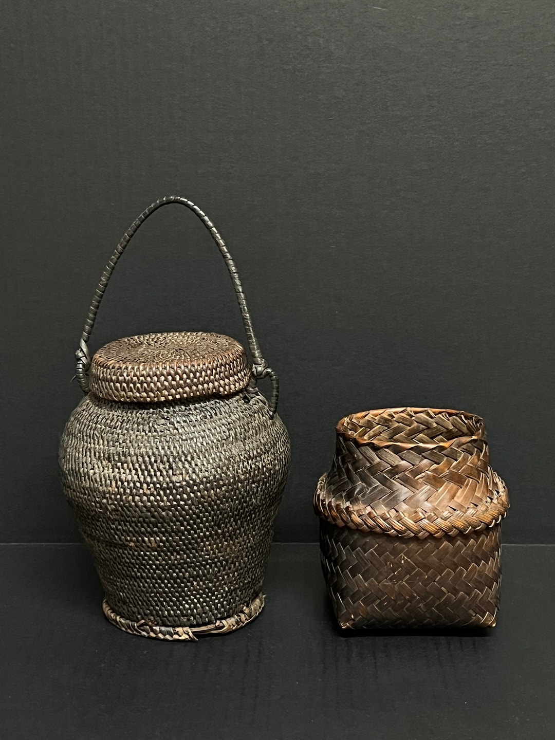 Philippine Ifugao Tribal Art Rattan Basket Central Cordillera Northern ...