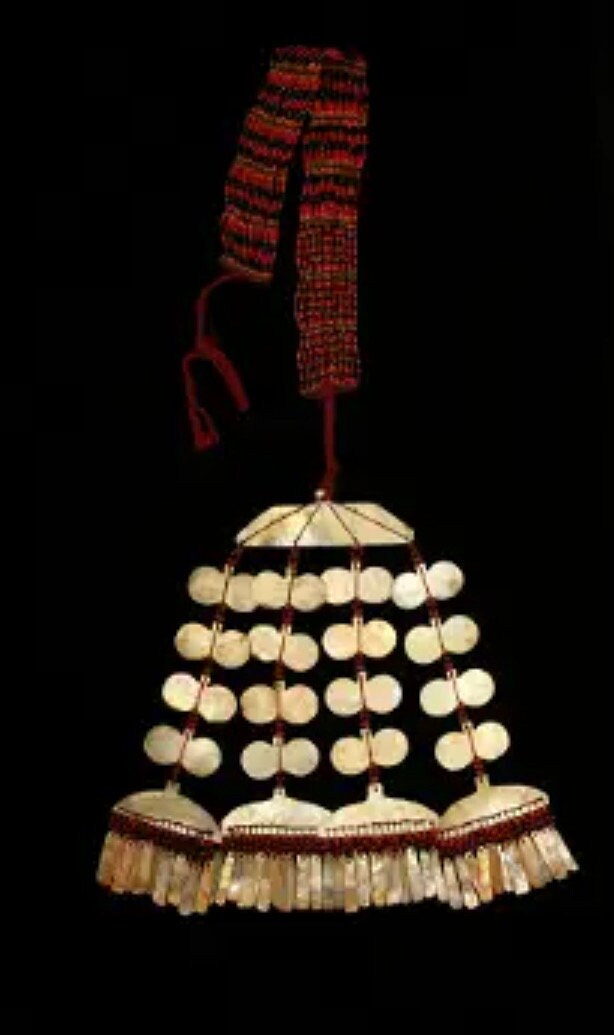 Philippine Tribal Art Isneg Sipattal Necklace Chest Ornament Mother of ...