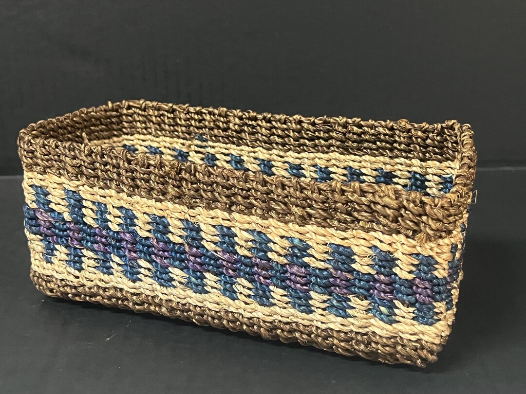 Authentic Philippine Classic Hand Woven 100% Natural Abaca Fiber Multi ...