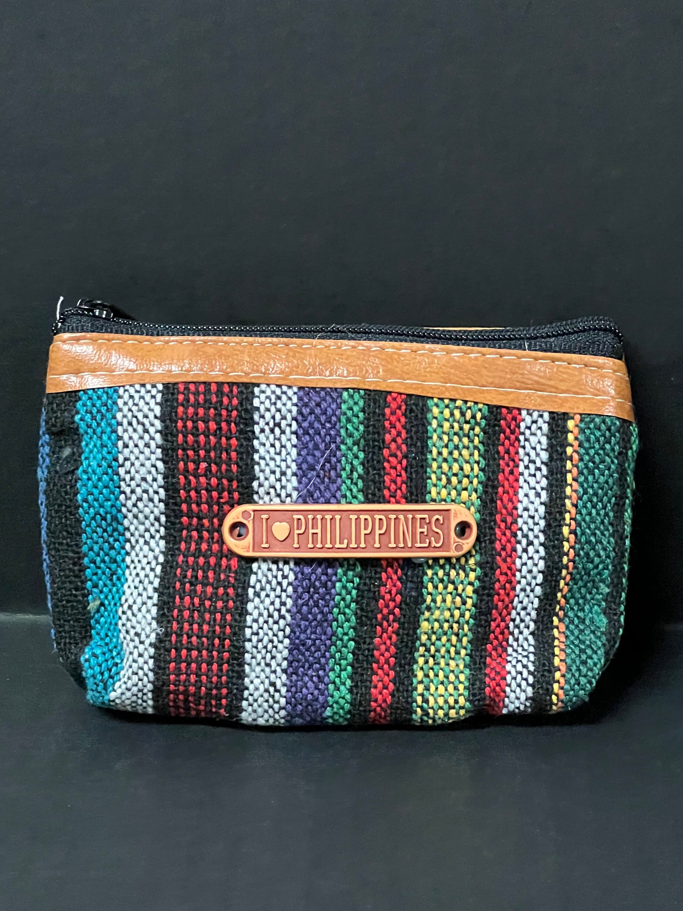 Authentic Philippine Handwoven Soft Abaca Fabric Womens Casual Zippered ...