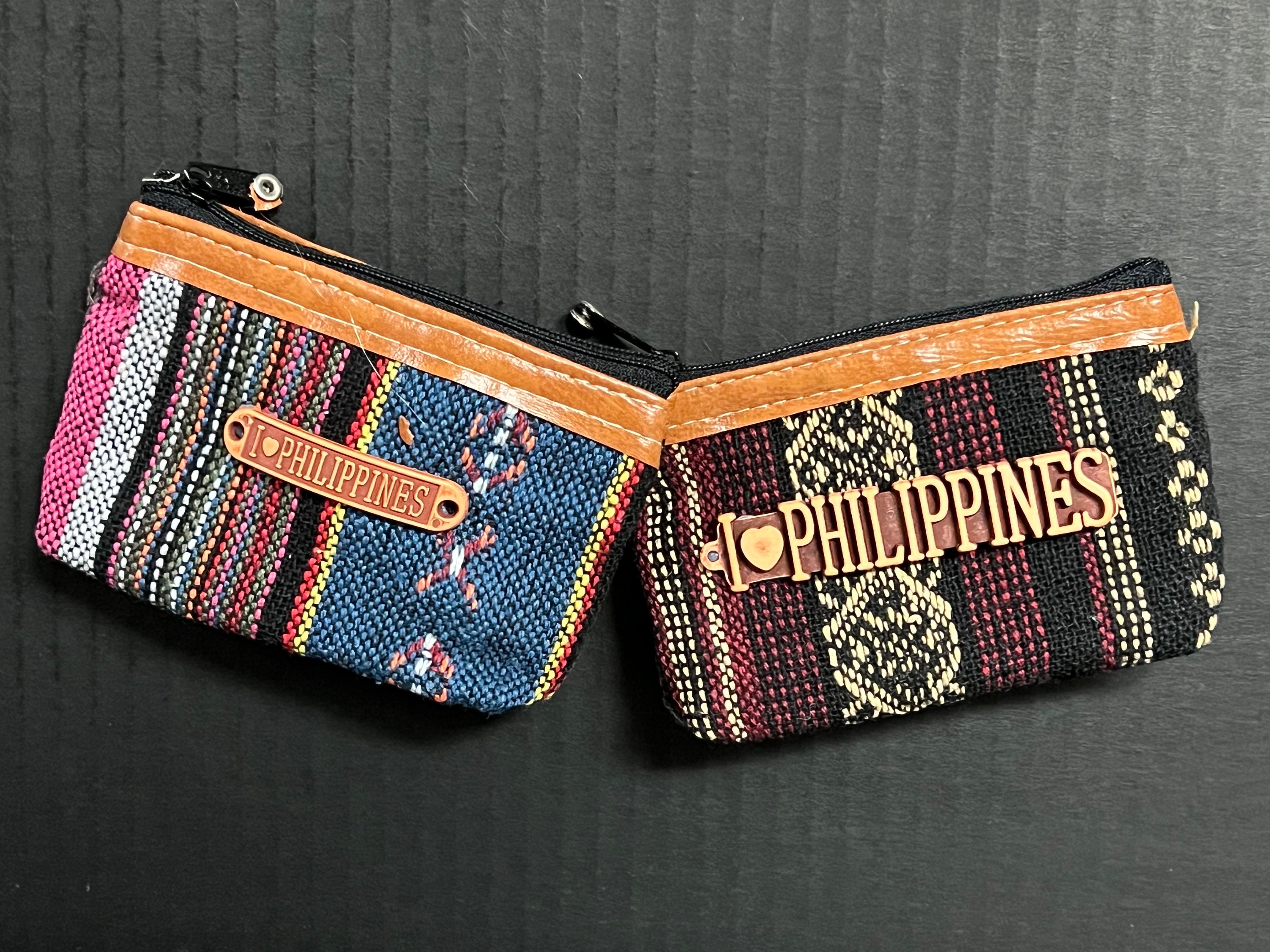 Authentic Philippine Handwoven Soft Abaca Fabric Womens Casual Zippered ...