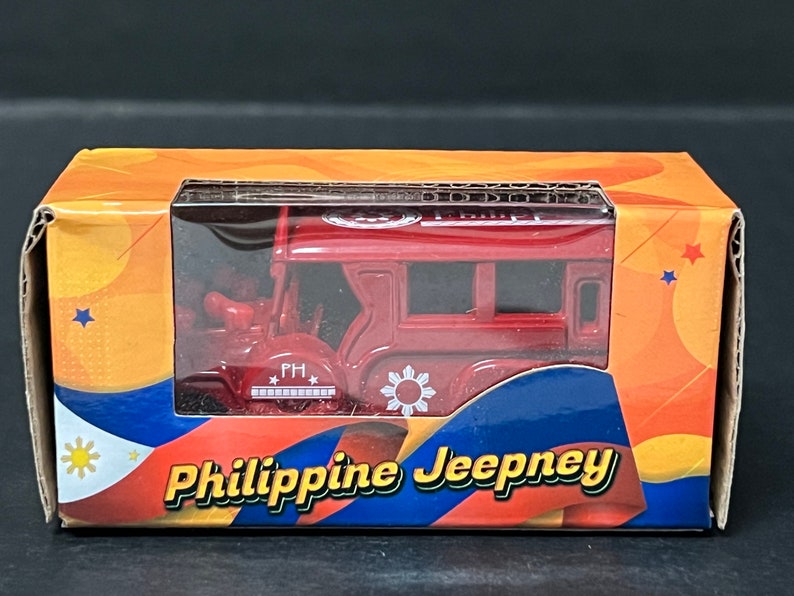 Authentic Philippine Handmade Die Cast Metal JEEPNEY Sculpture Souvenir ...