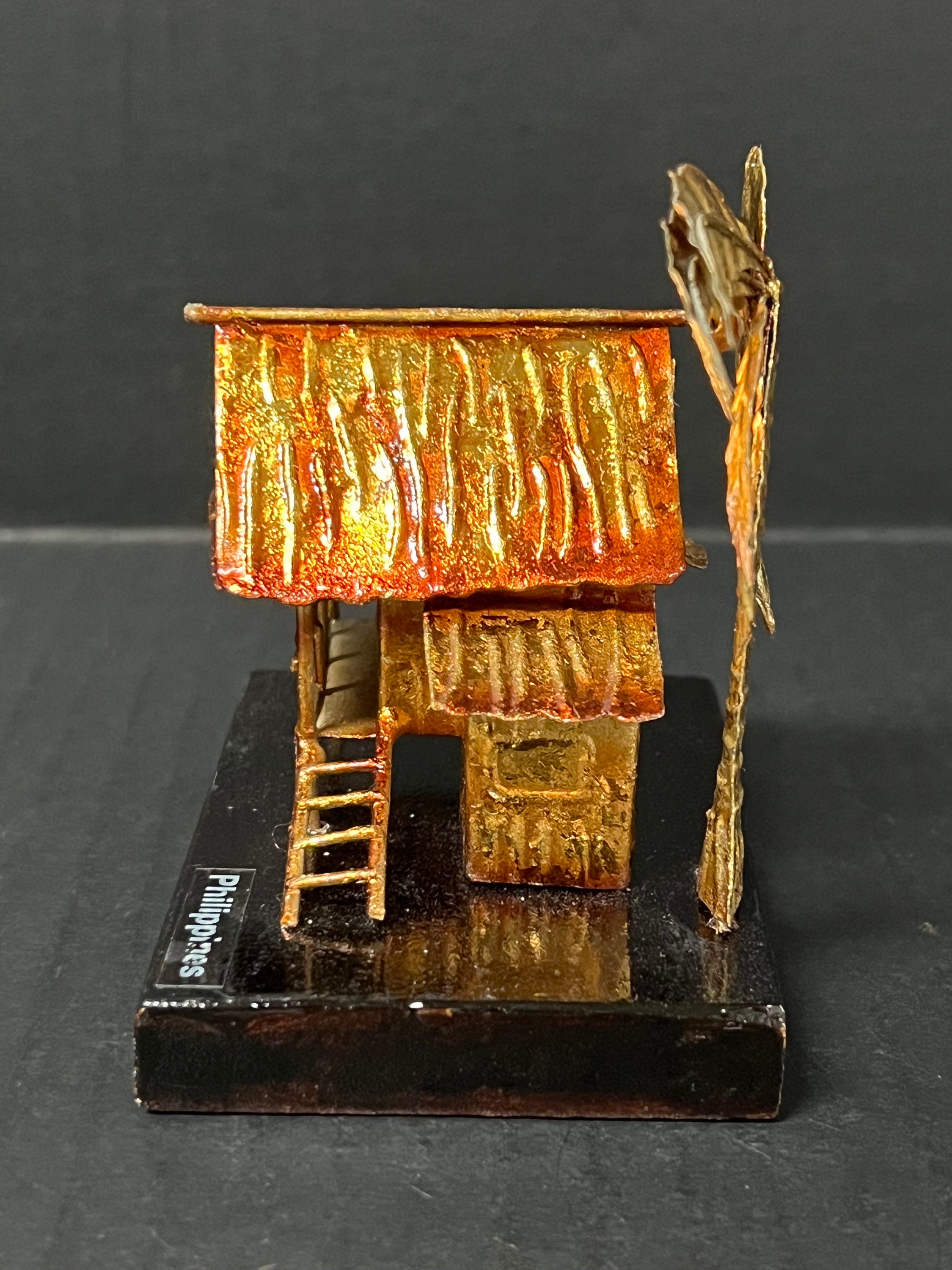 Authentic Philippine Handmade Die Cast Metal Bahay Kubo - Etsy