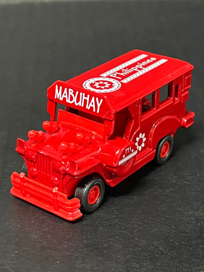 Authentic Philippine Handmade Die Cast Metal JEEPNEY Sculpture Souvenir ...