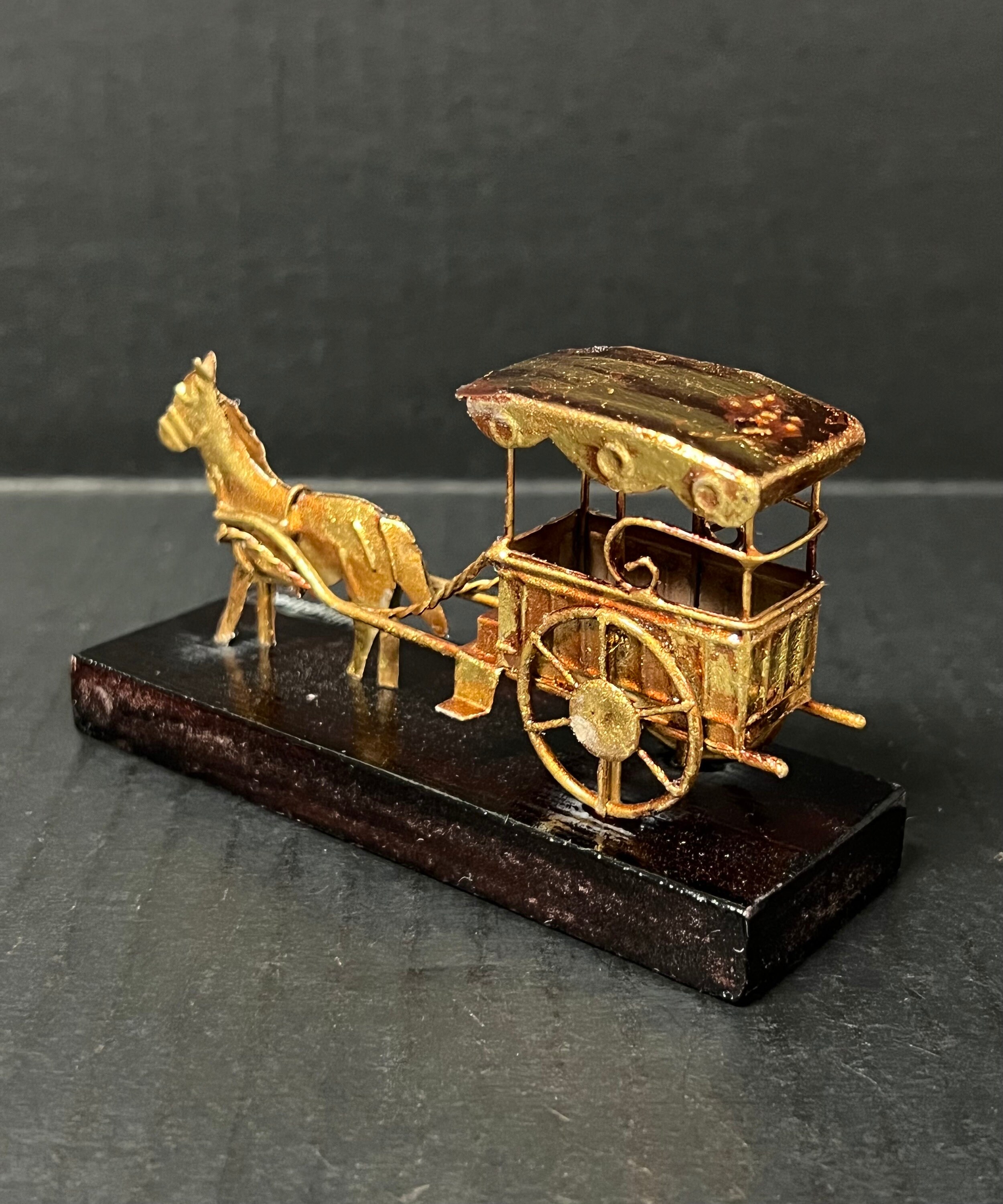 Authentic Philippine Handmade Die Cast Metal KALESA Sculpture - Etsy