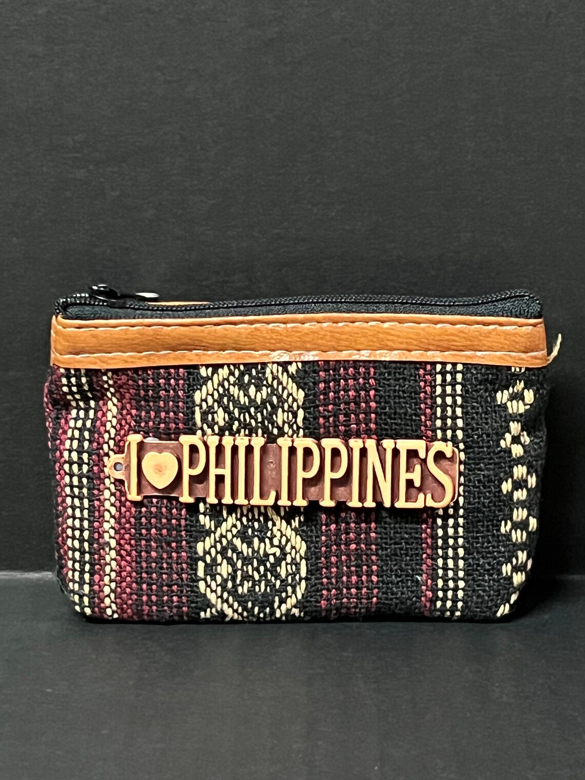 Authentic Philippine Handwoven Soft Abaca Fabric Womens Casual Zippered ...