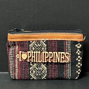 Authentic Philippine Handwoven Soft Abaca Fabric Womens Casual Zippered ...