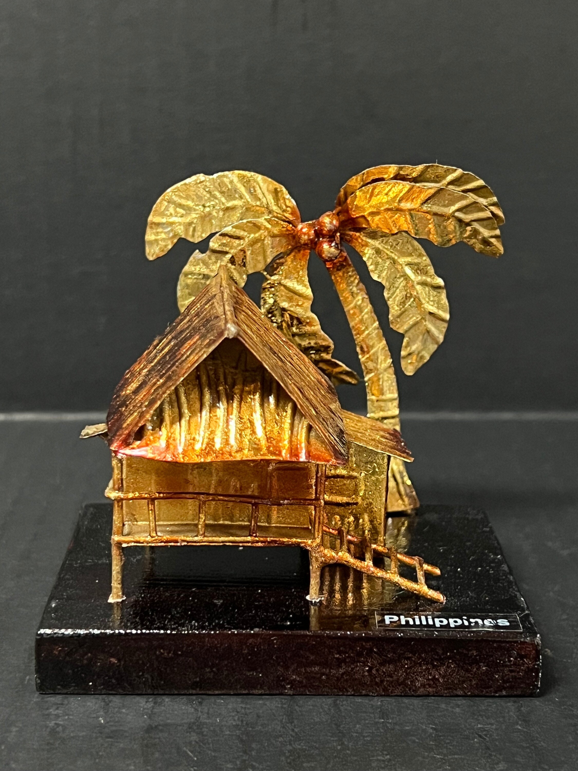 Authentic Philippine Handmade Die Cast Metal Bahay Kubo - Etsy