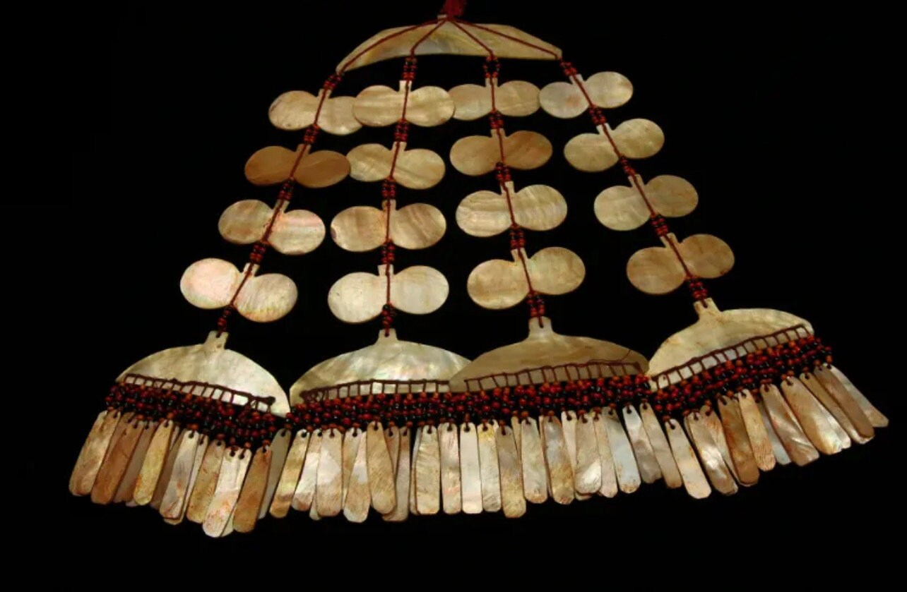 Philippine Tribal Art Isneg Sipattal Necklace Chest Ornament - Etsy